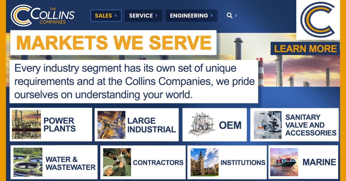 Markets We Serve - The Collins Companies